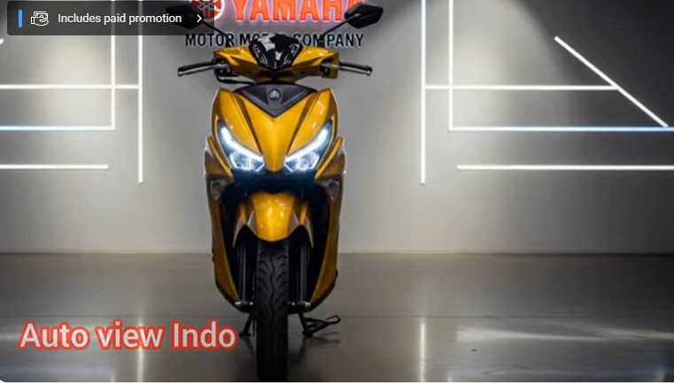 Yamaha FreeGo 2026 Review Indonesia | Warna Gold Mewah, Irit, Nyaman ...